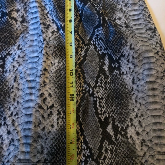 French Connection | Dresses | French Connection Faux Snakeskin Leather ...